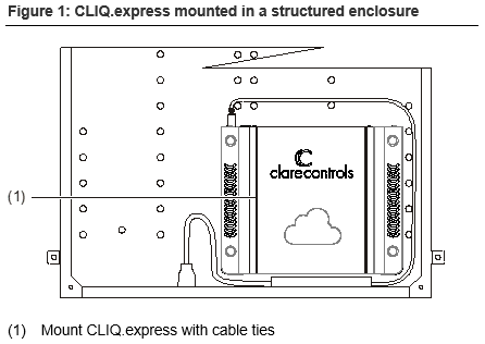 CLIQ.express Controller Installation Sheet